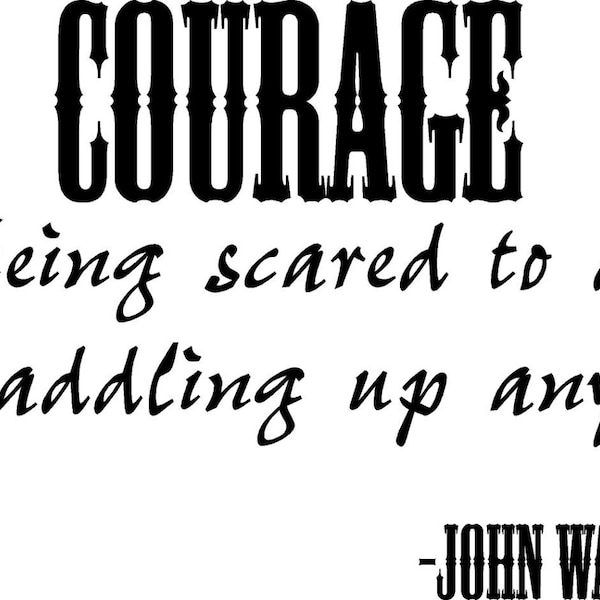 Courage Is - Etsy