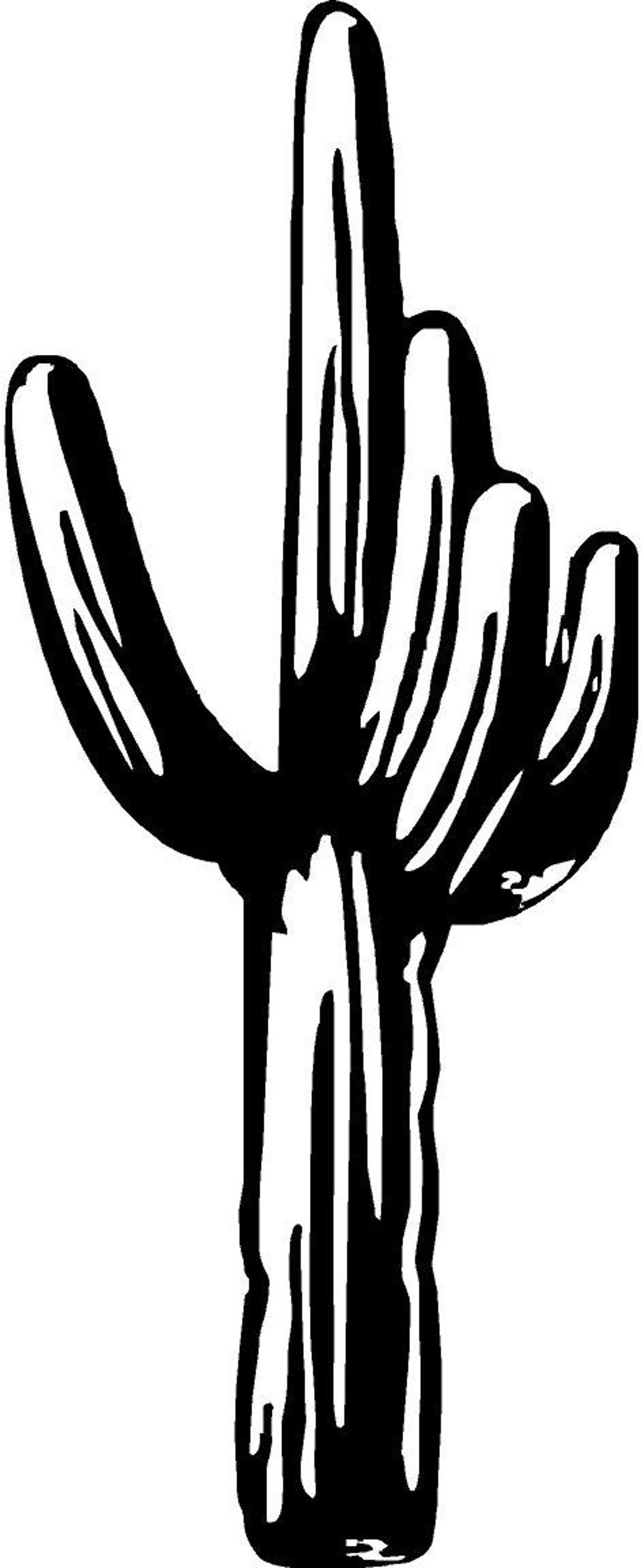 Cactus Vinyl Decal/sticker - Etsy
