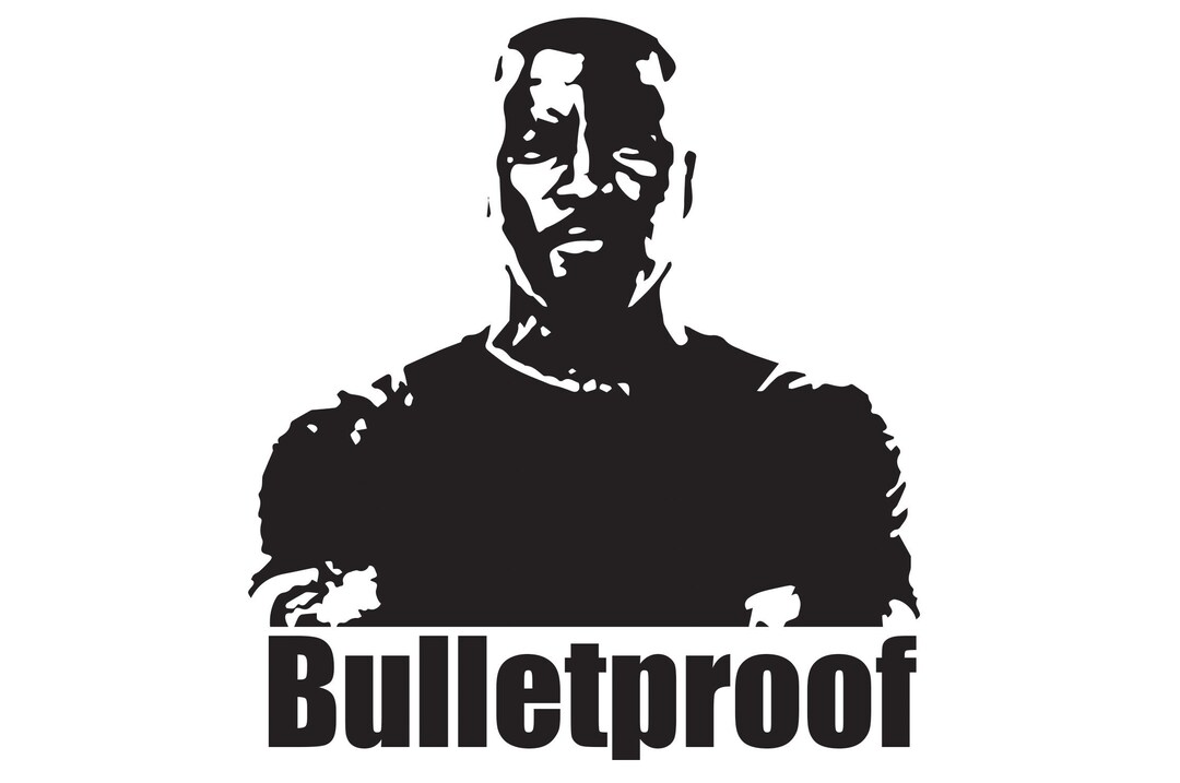 Bulletproof Vinyl Decal - Etsy