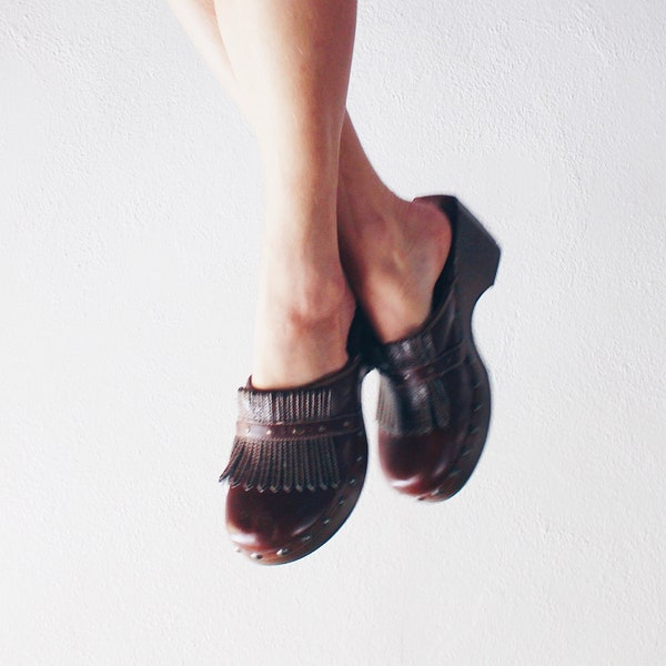 90s Chunky Clogs - Etsy