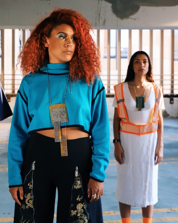 Revive Your Style with Upcycled Y2K Blue Streetwear C… - Gem