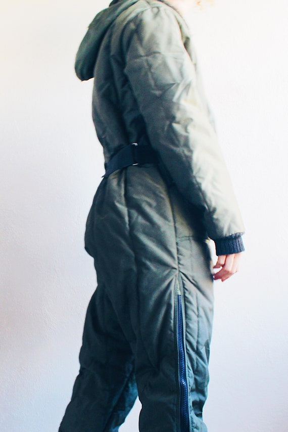 Retro Utility Wear! Vintage 1970s Quilted Ski Suit – … - Gem