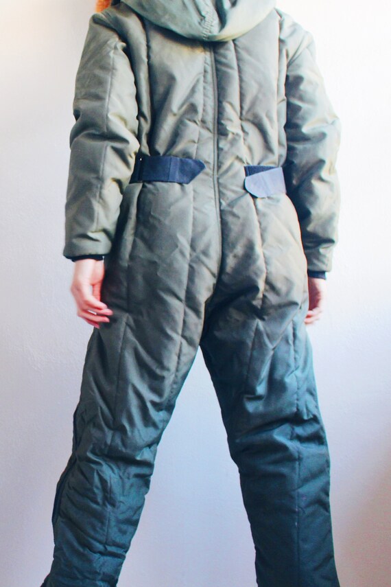 Retro Utility Wear! Vintage 1970s Quilted Ski Suit – … - Gem