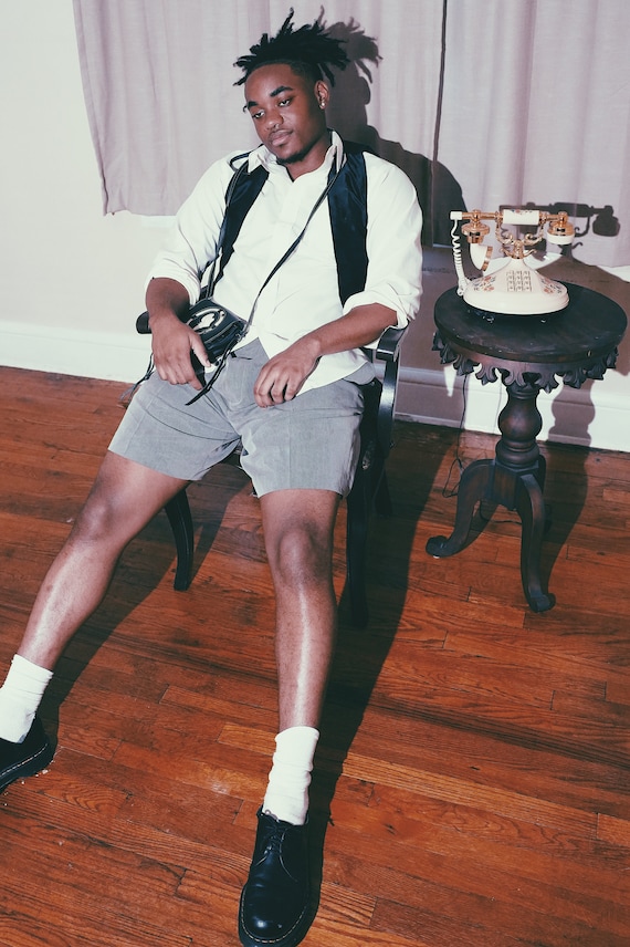 Retro Academic Swagger: 80s Vintage Men's Vest for Sh… - Gem