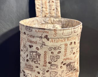Thread Catcher Bag | Weighted Scrap Caddy for Sewing, Travel, RV ...