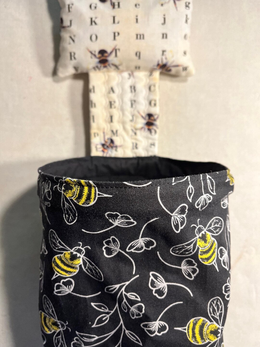 Thread Catcher Bag | Weighted Scrap Caddy for Sewing, Travel, RV ...