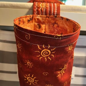 Thread Catcher Bag | Weighted Scrap Caddy for Sewing, Travel, RV ...