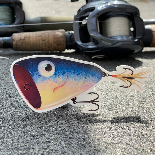Fishing Lure Stickers - Etsy