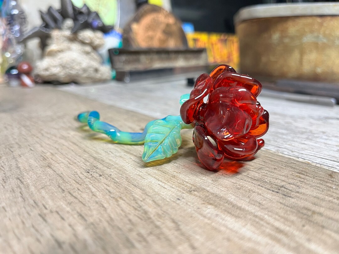 Glass Rose Pre Order - Etsy