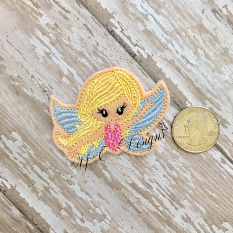 Fairy Feltie Garden Fairy H Feltie Embroidery File - Etsy
