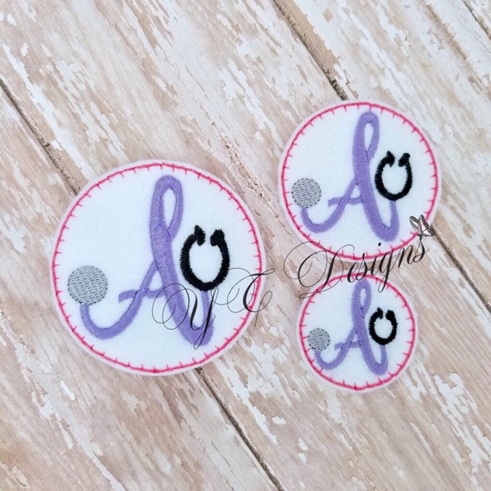 Stethoscope Letter Feltie Set A-Z Letters Feltie Embroidery Files - Etsy