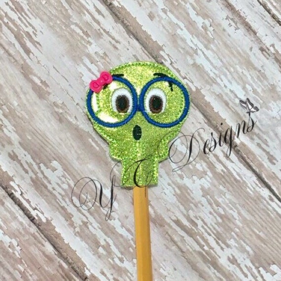 Nerdy Worm Pencil Topper Worm Back to School Machine | Etsy