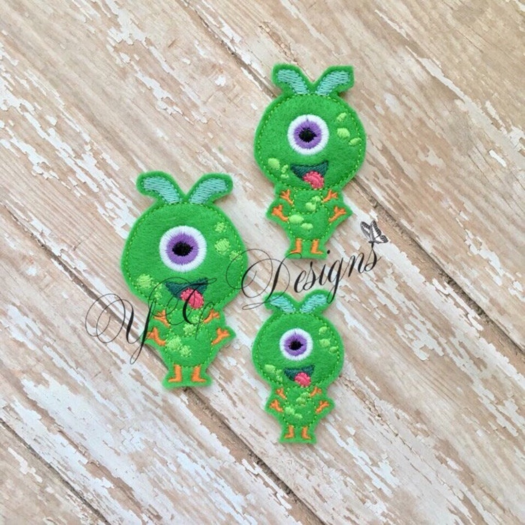 Monster Feltie Caterpillar Monster Feltie Embroidery File - Etsy UK