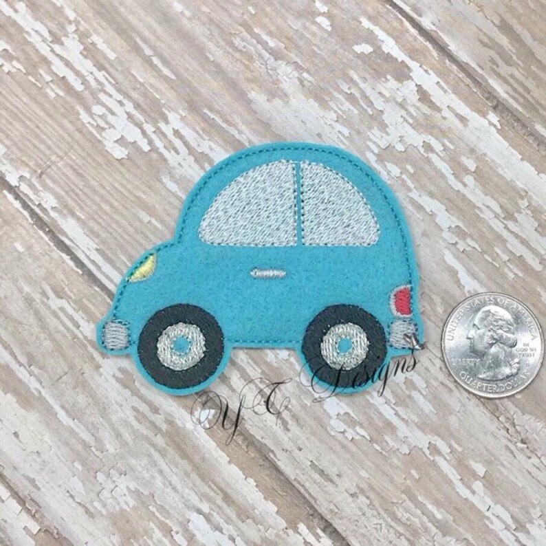 Car Feltie Automobile Feltie DIGITAL EMBROIDERY FILE - Etsy