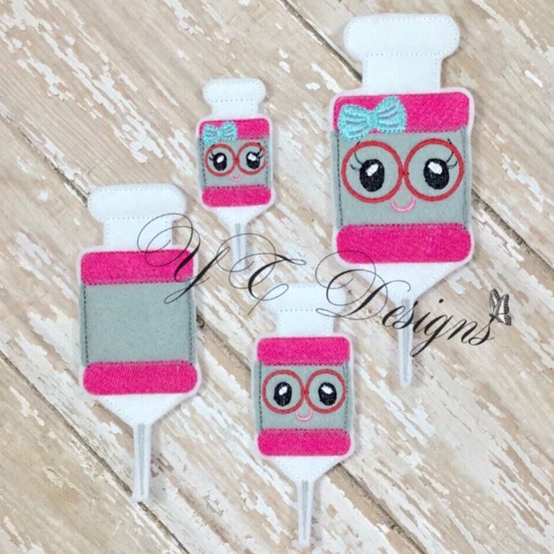 Syringe Embroidery - Etsy