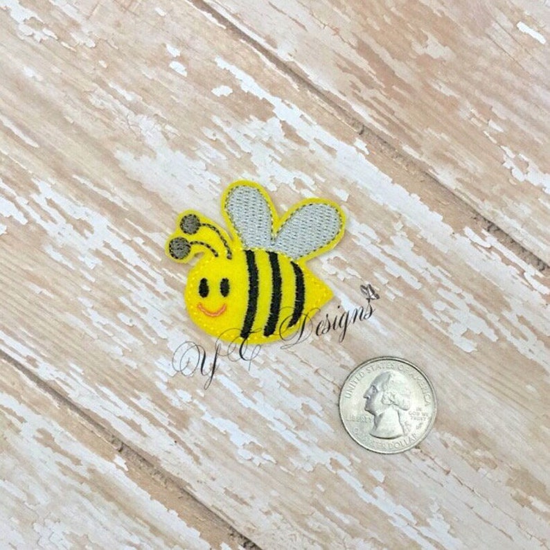 Bee Feltie Insect Feltie Digital Embroidery File - Etsy