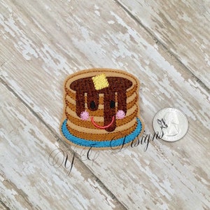 Pancakes Feltie Pancake Feltie Digial Embroidery File - Etsy