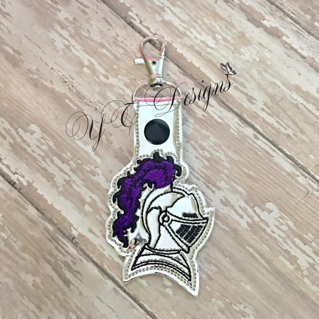 Knight Key Fob Armour Key Fob EMBROIDERY FILE - Etsy