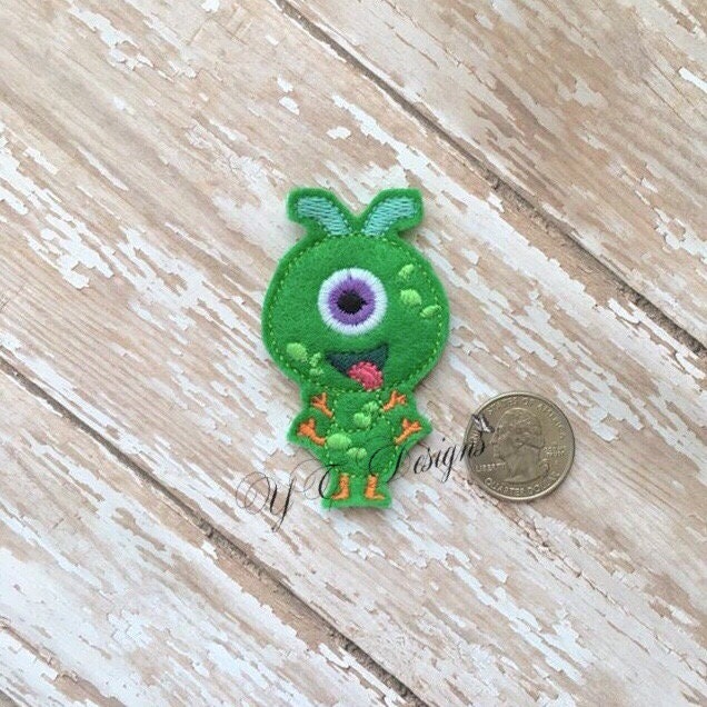 Monster Feltie Caterpillar monster Feltie Embroidery File | Etsy