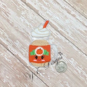 Root Beer Float Feltie Pumpkin Spice Feltie Embroidery File - Etsy