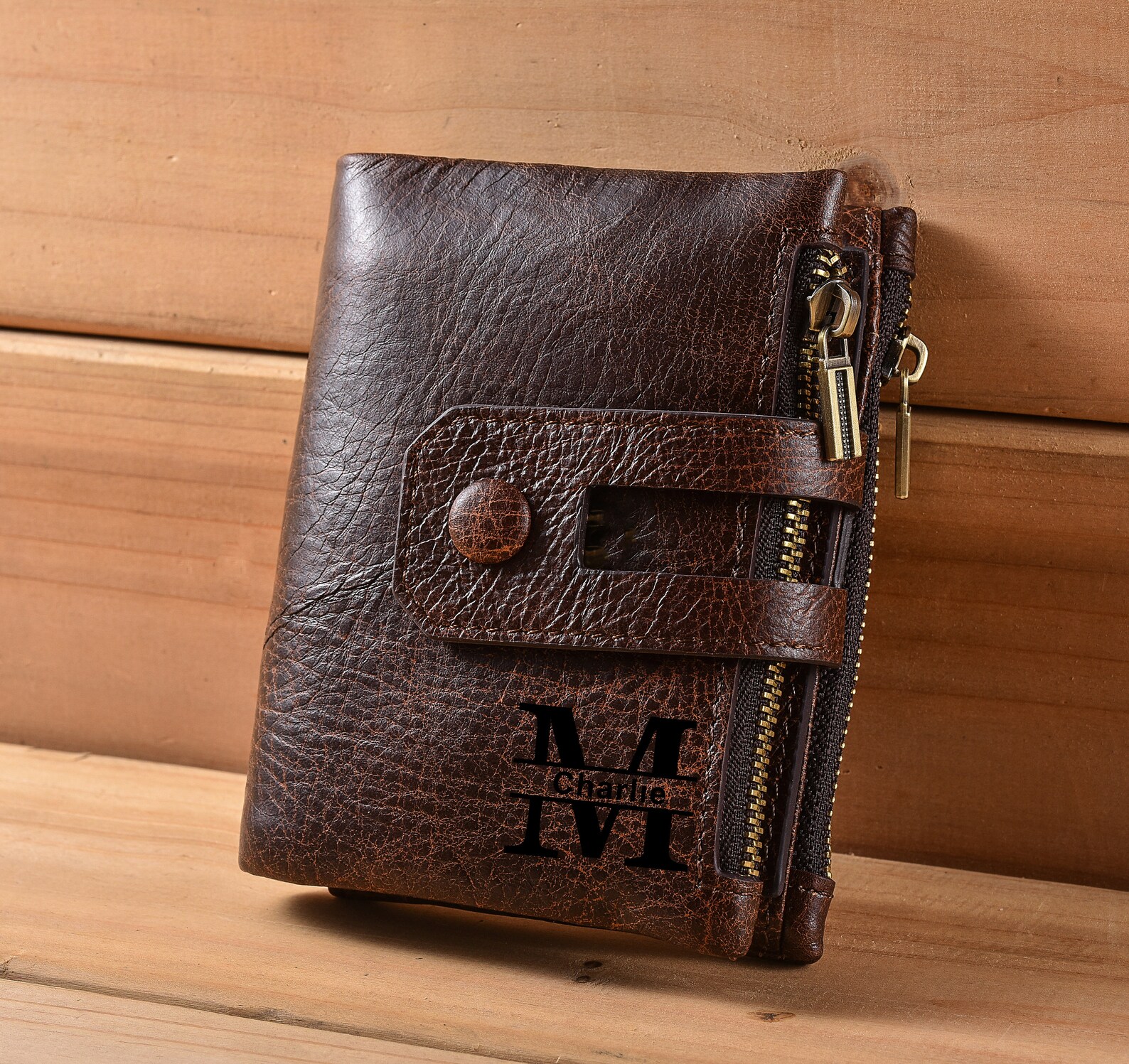 Wallets for menPersonalized leather WalletPersonalized | Etsy