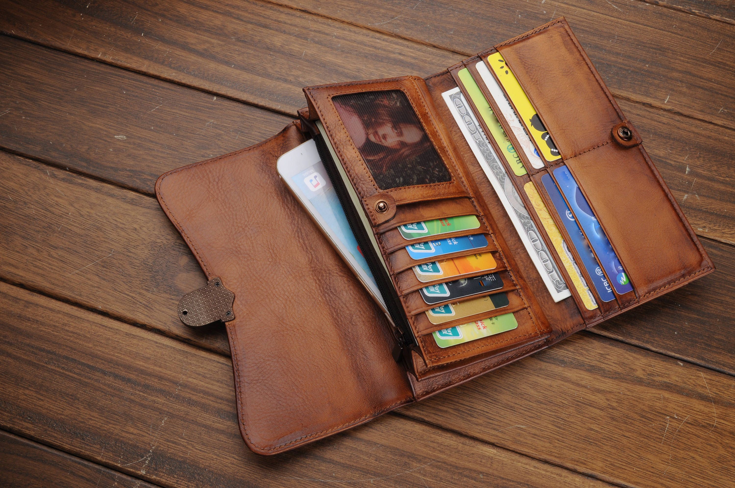 Women's Wallet,leather Wallet,monogram Clutch,mothers Day Gift ...