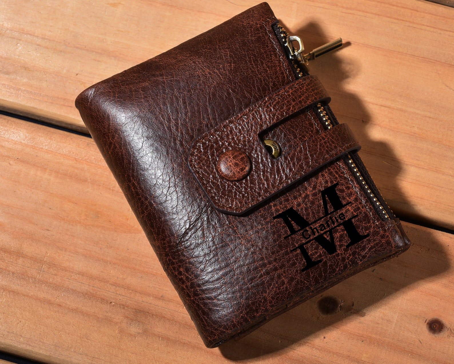 Wallets for menPersonalized leather WalletPersonalized | Etsy