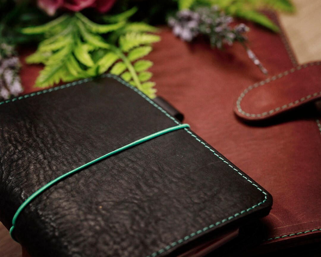 Disc Bound Planner Folio Cover Galileo Leather - Etsy