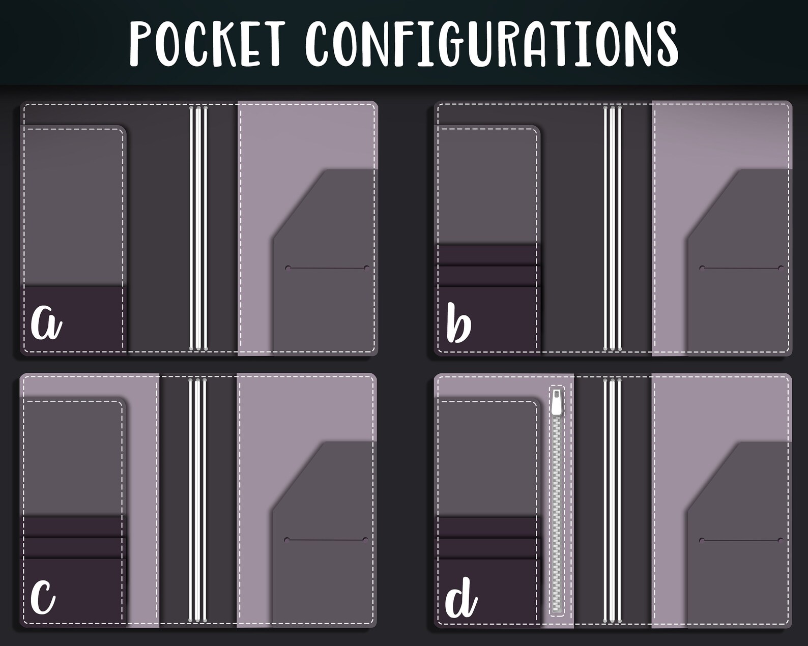 Disc Bound Planner Folio Cover Da Vinci Leather | Etsy