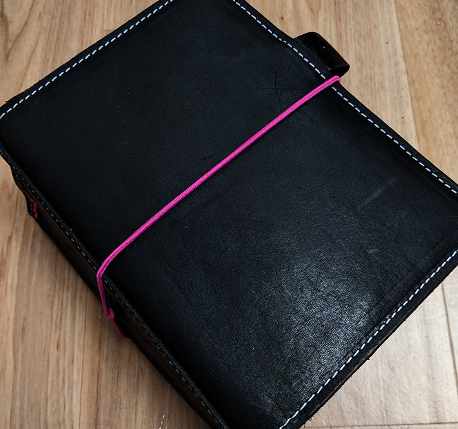 Disc Bound Planner Folio Cover Da Vinci Leather - Etsy