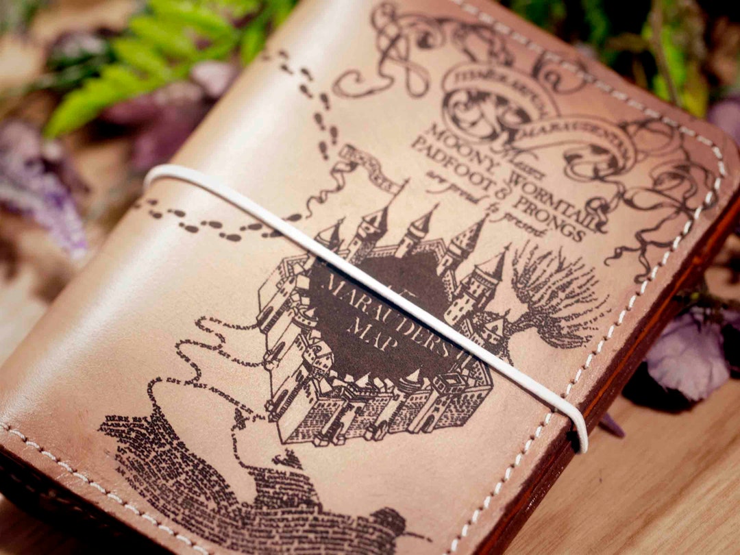 Magical Map Disc Bound Planner Folio Cover | Smooth Leather | PLDB-272 ...