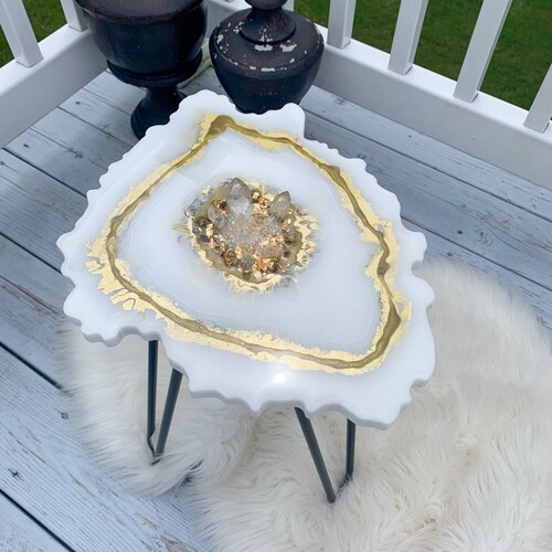 Opal Table MADE TO ORDER Purchase From My Site for Cheaper | Etsy