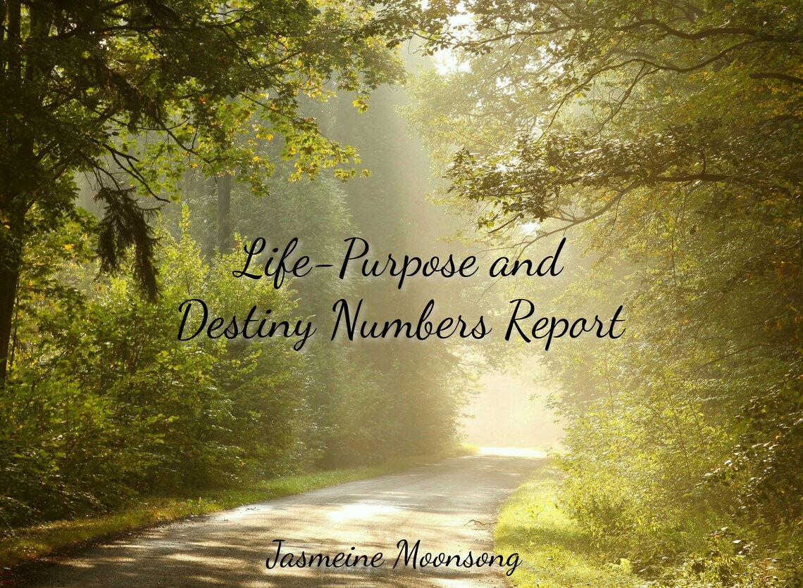 Life-purpose and Destiny Numerology Report (PDF Delivery via E-mail) - Etsy