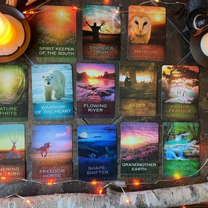 Native Spirit Oracle Card Journey - Etsy
