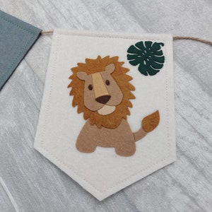 Personalised Bunting, Safari Bunting, Safari Nursery, Jungle Nursery ...