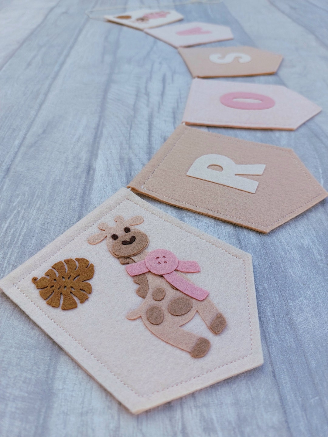 Personalised Bunting, Safari Bunting, Safari Nursery, Jungle Nursery ...