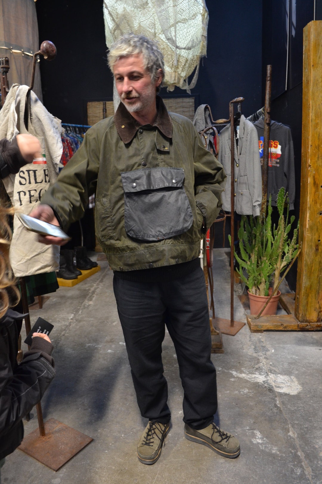 UPCYCLED WAXED JACKET / Refashion / Rescued Jacket / Sustainable ...