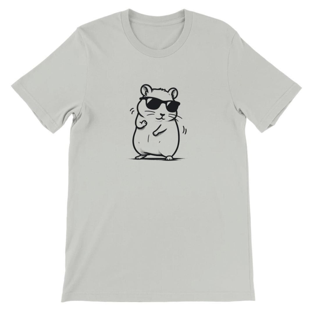 Dancing Hamster Tee , Unisex, Animal Lover Shirt, Funny Animal T-shirt ...