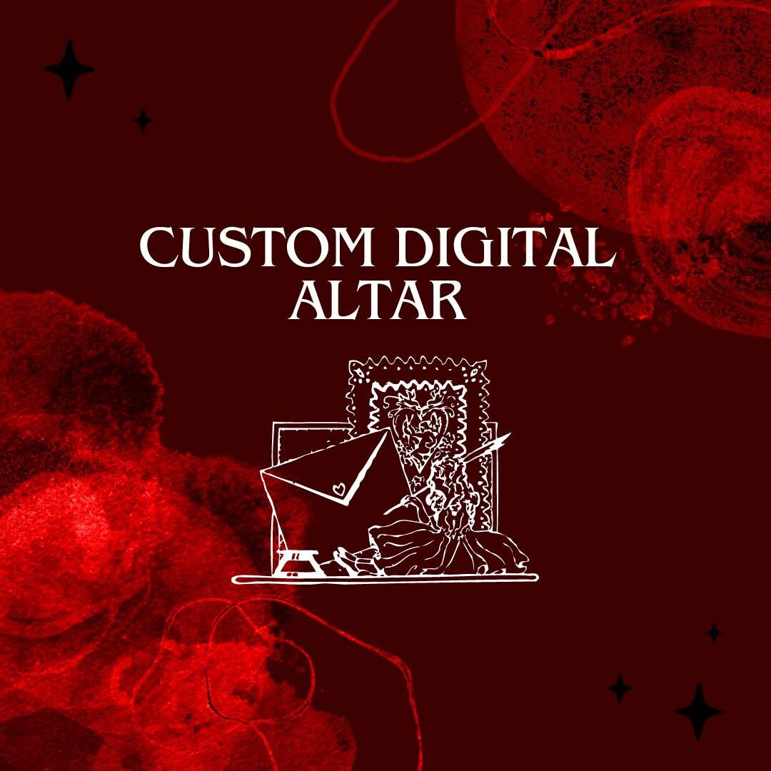 Custom Digital Altar for Deity Work or Spirit Work Your Choosing - Etsy
