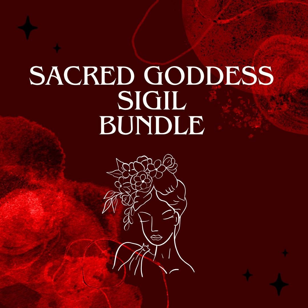Sacred Goddess Sigil Bundle Become a True Living Goddess Glamour Witchcraft Sacred Symbols - Etsy