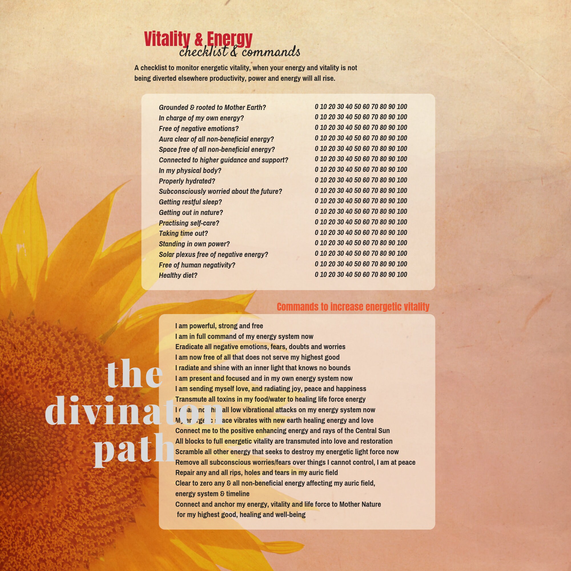 Time & Energy Trackers for Planning and Productivity Digital | Etsy