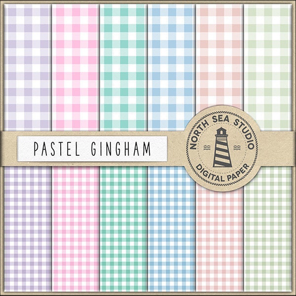 Visual Arts Collage Digital Scrapbook Papers Check Pattern Digital ...