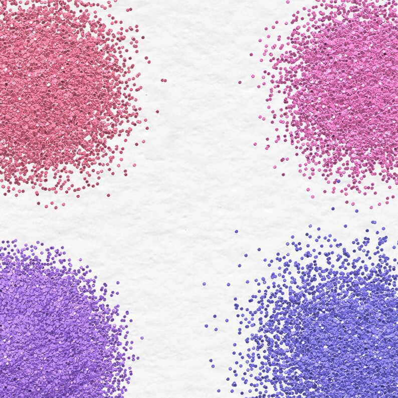Glitter Round Spots Clipart Glitter Circle Strokes Glitter | Etsy