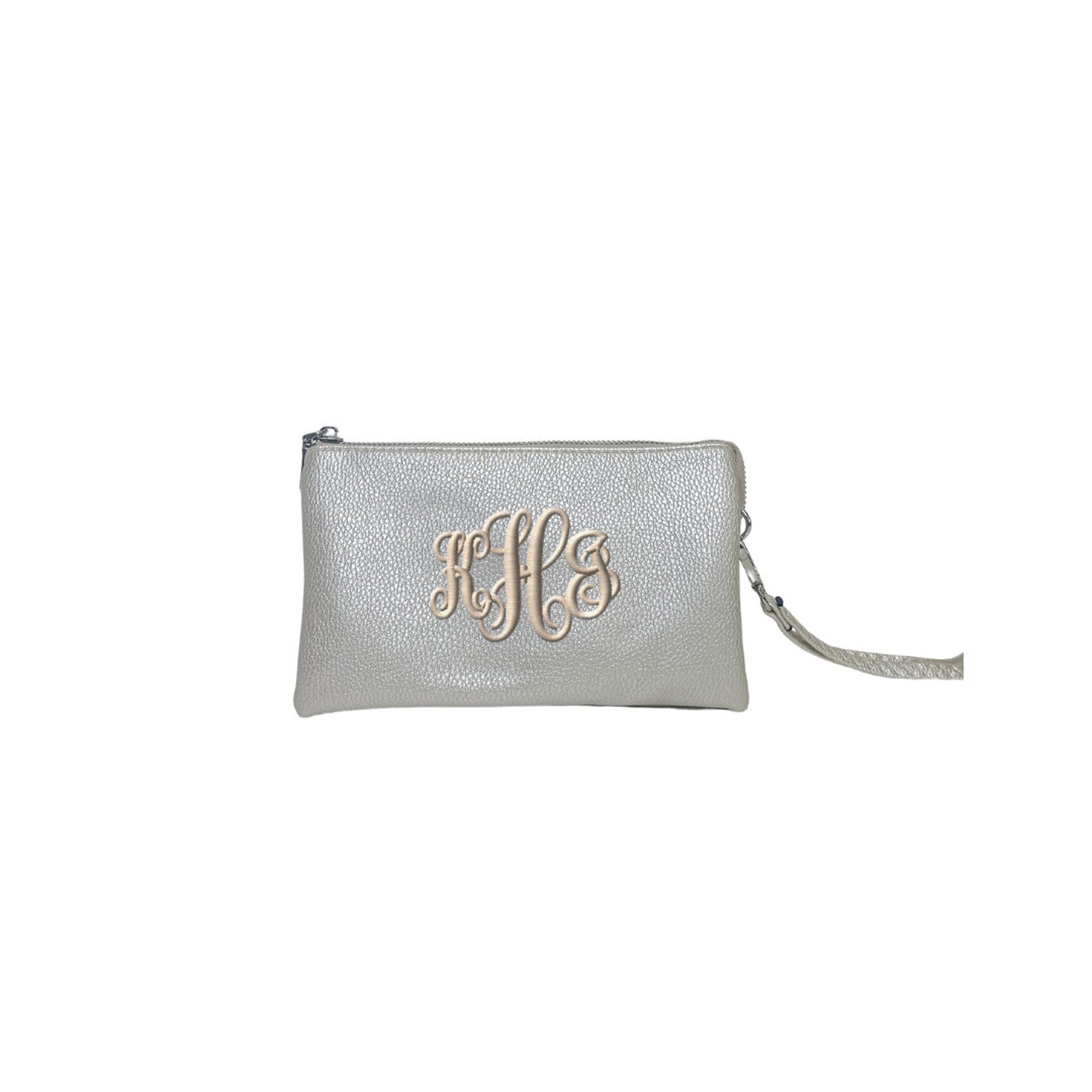 Monogrammed Wristlet Wallet Personalized Wristlet Wallet - Etsy