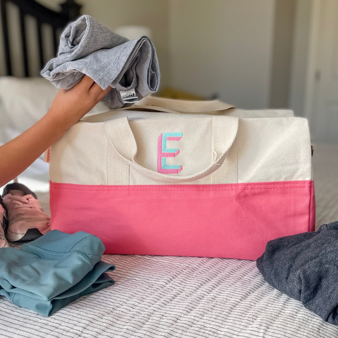 Personalized Kids Duffle Bag, Overnight Bag for Girls, Overnight Bags ...