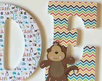Nursery Wall Lettters Custom Letter Wall Letters Door Letters - Etsy