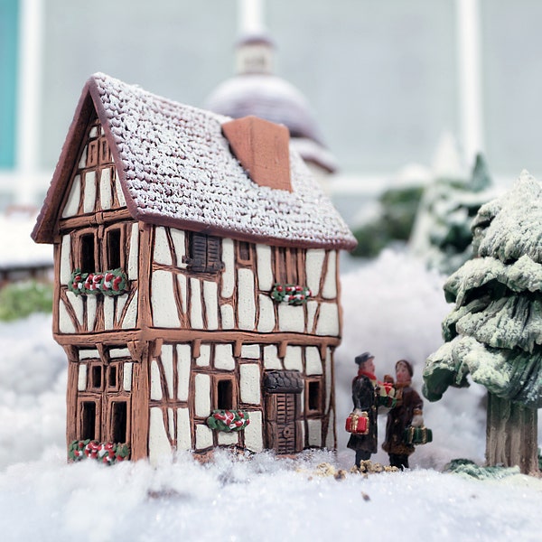German Christmas Village Porcelain - Etsy New Zealand