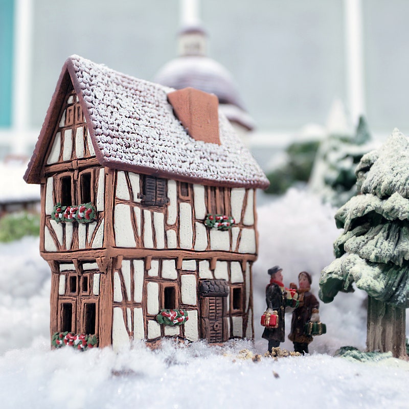 German Christmas Village Porcelain - Etsy New Zealand