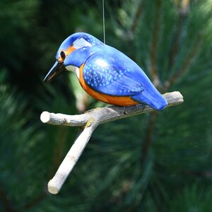 Garden Stake Kingfisher Bird Garden Decor Bird Ceramic Bird Plug for ...