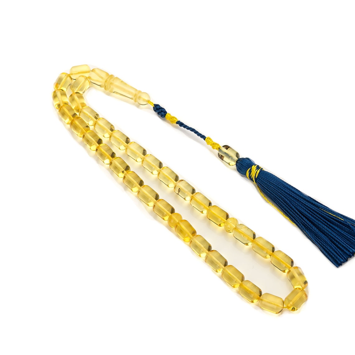 Genuine Amber Tasbih|33 Islamic Prayer Beads, 22g|kahraman|misbaha ...
